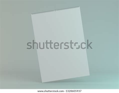 Blank Design Vertical Calendar Template Soft Stock Illustration 1328605937 Shutterstock