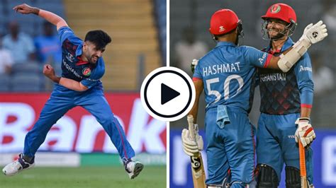 Afg V Sl Highlights Afghanistan Beat Sri Lanka By Seven Wickets Inch