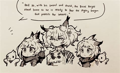 Shamare Morte Estara And Erendel Arknights Drawn By Ssalmon Bon Danbooru