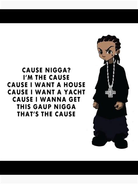 The Boondocks Riley Freeman Poster By Kiingswardrobee Redbubble