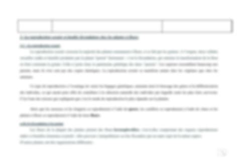Solution Cours Biotechnologie Vegetale L3 Reproduction Asexuee Et