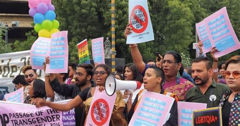 Protests Against The Transgender Persons Protection Of Rights Bill