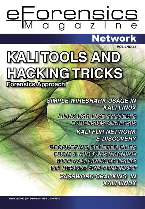 From Backtrack To Kali Linux Eforensics