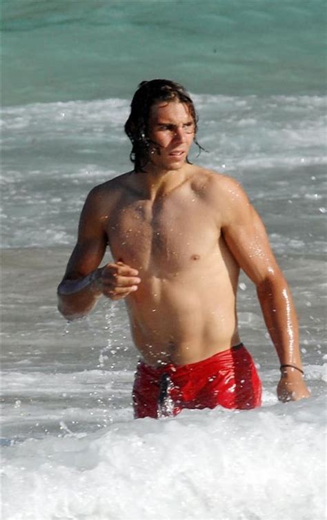 Shirtless Male Celebs Rafael Nadal