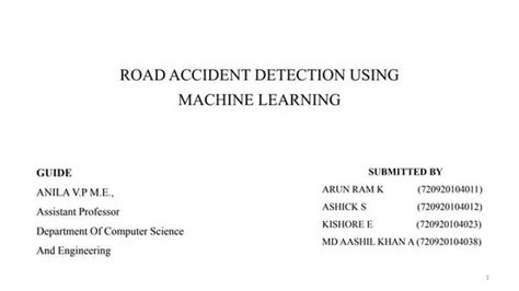 Crime Prediction And Analysis Using Machine Learning Ppt