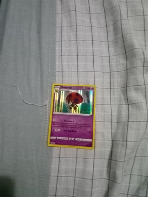 Pokemon Card Holo Orbettle Hobbies And Toys Toys And Games On Carousell