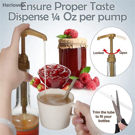 Herlove 750ml 透明咖啡糖漿蜂滴儲存分配器泵瓶擠壓奶瓶蜂蜜罐容器 Tw 蝦皮購物