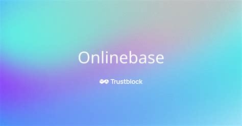 onlinebase security status trustblock