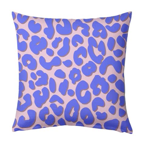 Cheetah Print Blue And Pink Pastel Designer Placemat Created By