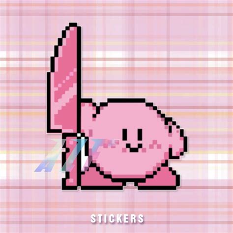 Hình ảnh Pixel Art Dễ Thương Cute Kirby Pixel Art Sưu Tầm Từ Nhiều Nguồn