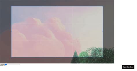 Cropperjs Examples CodeSandbox