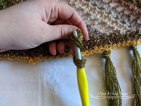 How To Make Fringe A Tutorial · I Need It Crochet Designs