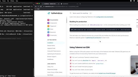 tailwind 2 install on ruby on rails 6 1 youtube