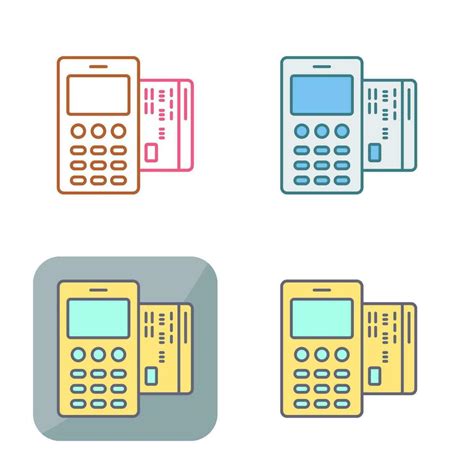 Card Machine Vector Icon 34207560 Vector Art At Vecteezy