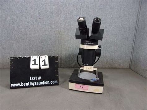 SWIFT INSTRUMENTS SM90 MICROSCOPE S N 0180819 FIRE LABEL Bentley