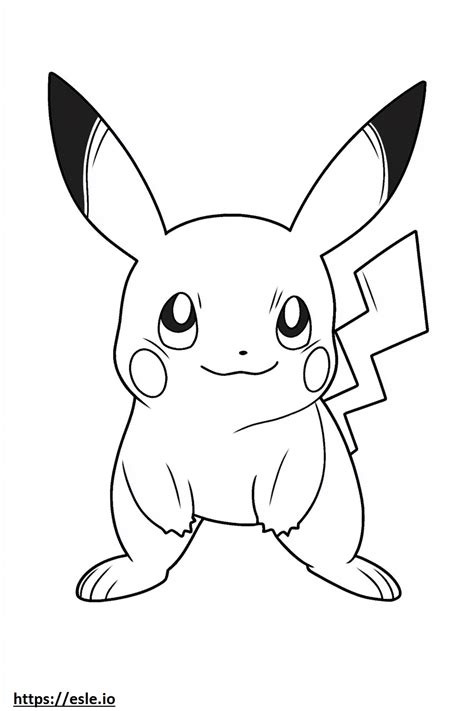 Marill Pokemon Coloring Sheet