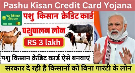 Pashu Kisan Credit Card Yojana 2024