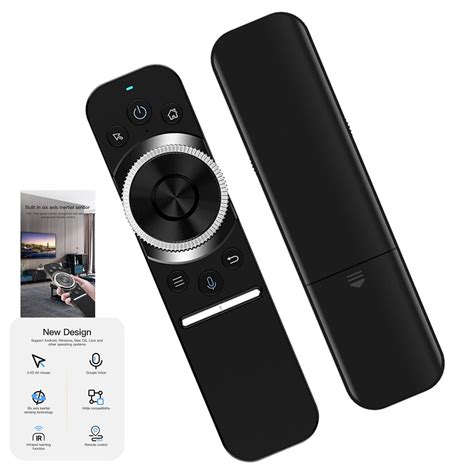 W1s 2 4g Air Mouse Remote Control Built In 6 Axis Gyroscope Sensor For Android Tv Box