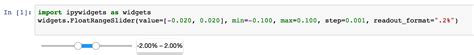 Readoutformat Not Working In Floatrangeslider · Issue 1440 · Jupyter Widgetsipywidgets · Github