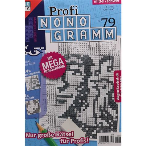 PROFI NONOGRAMM 79 2022 Mittel Schwer