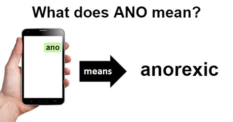 Ano What Does Ano Mean