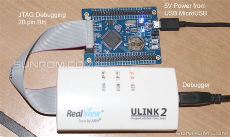 Stm32 Arm Cortex M4 Dev Board Stm32f407vet6 4260 Sunrom