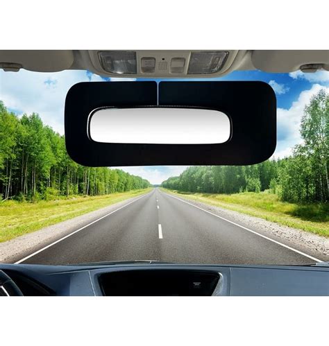 Tuckvisor Mirrorvisor 백미러 선바이저 자동차 미러용 햇빛 가리개 익스텐더 눈부심 방지 자동 티몬