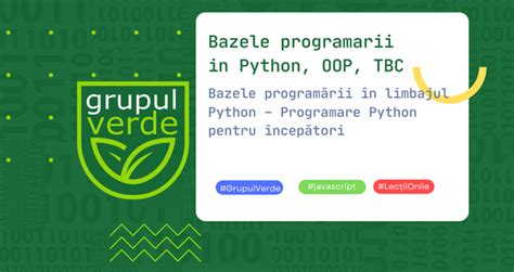 Github Grupulverdeitbazele Programarii In Python Github Grupulverdeitbazele Programarii In Python