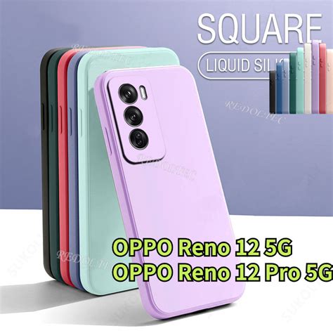 Soft Case Oppo Reno 12 12 Pro 5g Camera Protection Candy Color Casing
