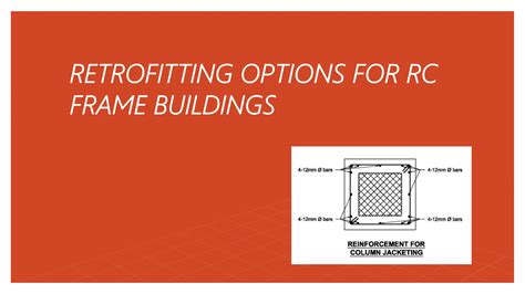 Retrofitting Options For Rc Frame Buildings Pptx