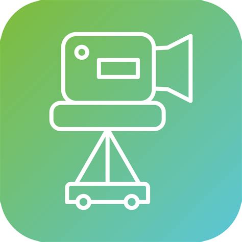 Camera Tripod Vector Icon Style Vector Art At Vecteezy