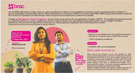 ব্র্যাক এনজিও নিয়োগ বিজ্ঞপ্তি ২০২৩ Brac Ngo Job Circular