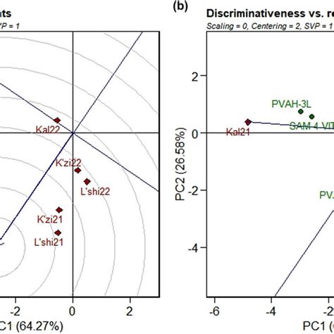 Visualization Of “ideal Environment” Using Gge Biplot A Concentric