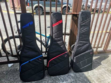 Electric Guitar Bag Case Slim Type Case Fully Padded Lazada Ph