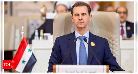 France Issues Arrest Warrant For Syrias Bashar Al Assad Times Of India