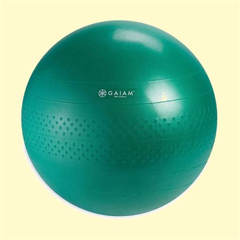 Gaiam Total Body Balance Ball Kit Includes Anti Burst Stability
