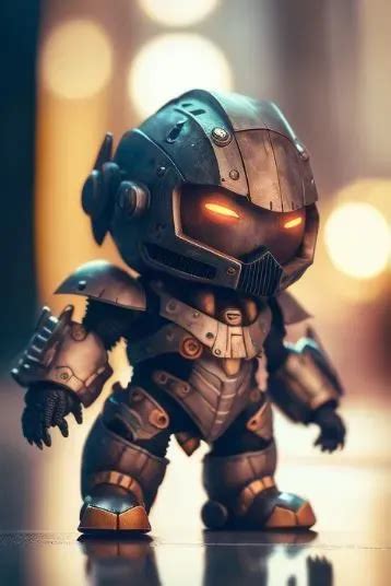 Tiny Mecha Robots Midjourney Prompt Promptbase