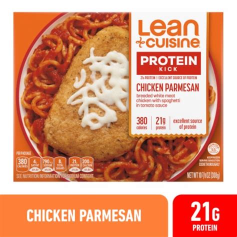 Lean Cuisine Frozen Meal Chicken Parmesan Protein Kick Microwave Meal