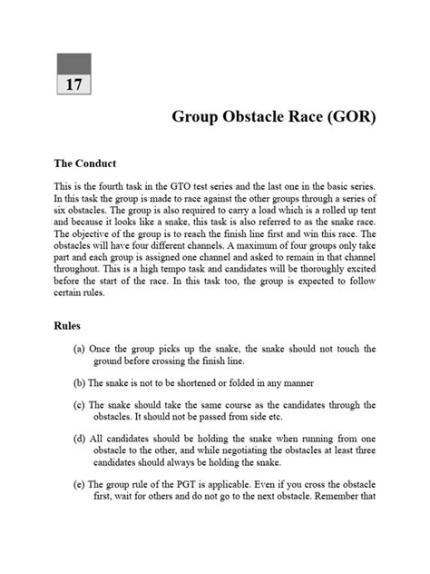 Group Obstacle Race Snake Race 01 Pdf Group Obstacle Race Snake Race 01 Pdf