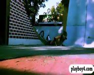 Group Of Naked Babes Frisky Fishing And Try Out Bmx Freestyle