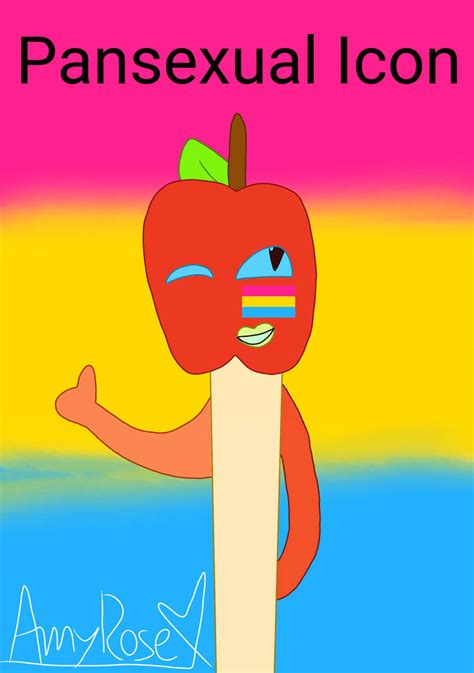 Redrawn Fanart Happy Appy The Pansexual Icon By Happyappy234567 On