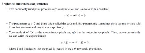 学习opencv 一幅图像的对比度和亮度调节opencv自动亮度法 Csdn Csdn博客