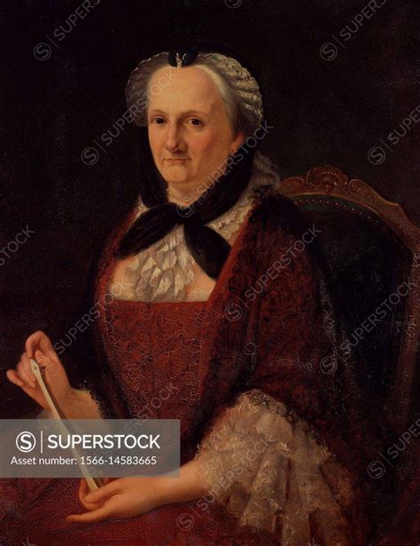 Cordelier De La Noue Portrait Of Madame Geoffrin Born Marie