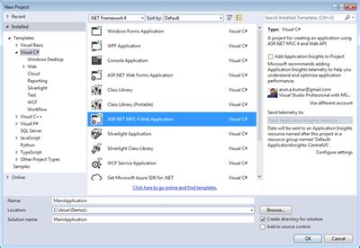 How To Create An Area In ASP NET MVC Application CodeProject