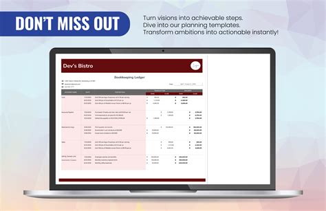 Bookkeeping Ledger Template In Excel Google Sheets Download Template Net