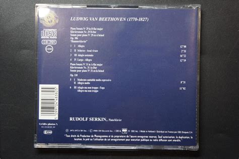 贝多芬：第29 31号钢琴奏鸣曲 塞尔金 Cbs 古典发烧cd唱片 古典lp、cd唱片行 音响贵族网
