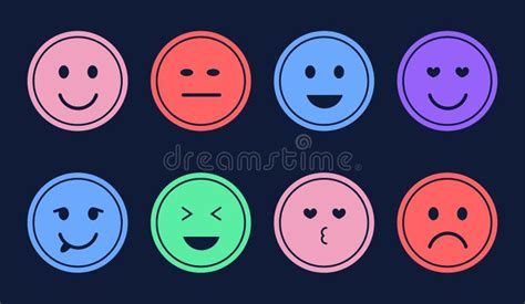 Happy Sad Face Emojies Stock Illustrations 14 Happy Sad Face Emojies