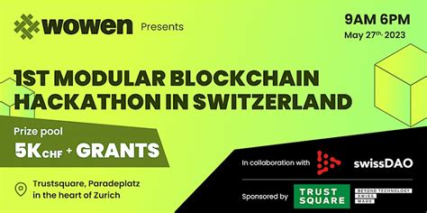 1st Modular Blockchain Hackathon Bitcoin Switzerland News