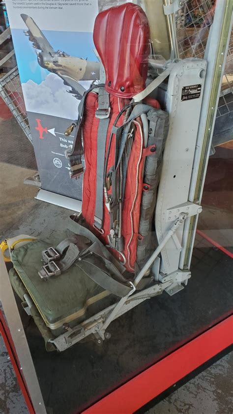 A Couple Of Ejection Systems On Display At Stanley Marketplace Aurora Co R Aviation