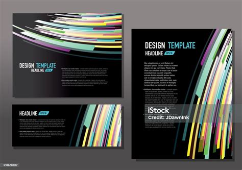 Kumpulan Templat Presentasi Dengan Contoh Tata Letak Teks Multi Warna